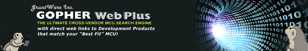 Gopher Web Plus - The Ultimate Cross-Vendor Microcontroller Search ...